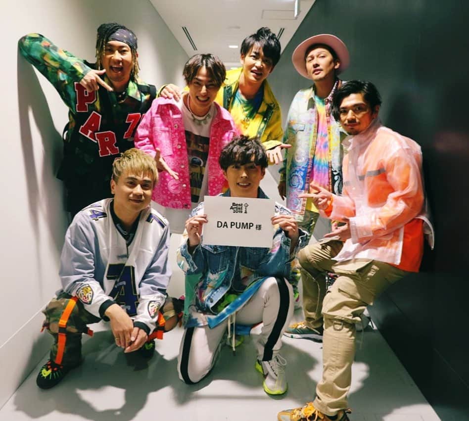 YORIさんのインスタグラム写真 - (YORIInstagram)「Best Artist 2019 復帰して初パフォーマンス。 メンバー ...