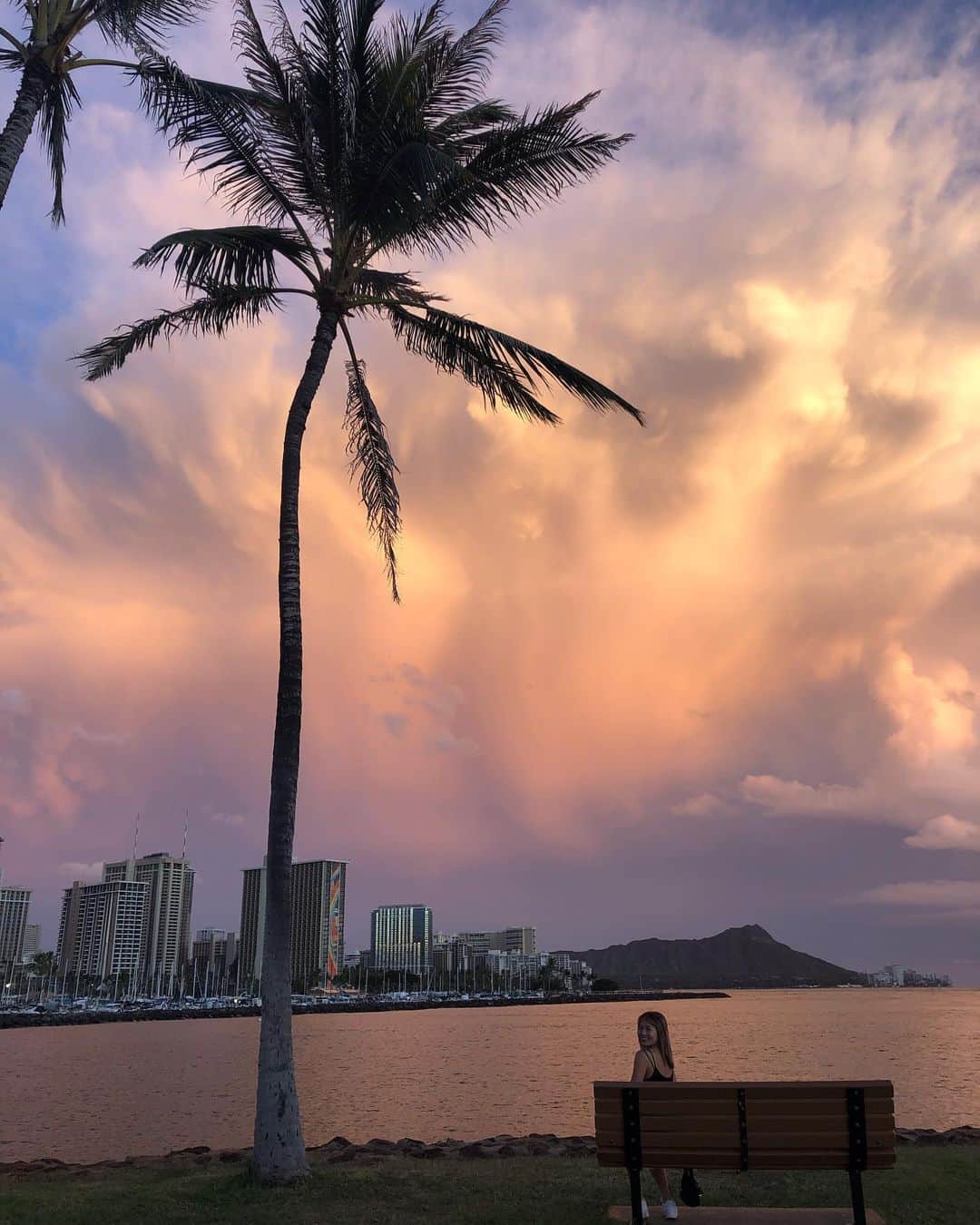 寺島速人さんのインスタグラム写真 - (寺島速人Instagram)「ハワイの綺麗な夕陽」11月30日 19時29分 - hayato ...