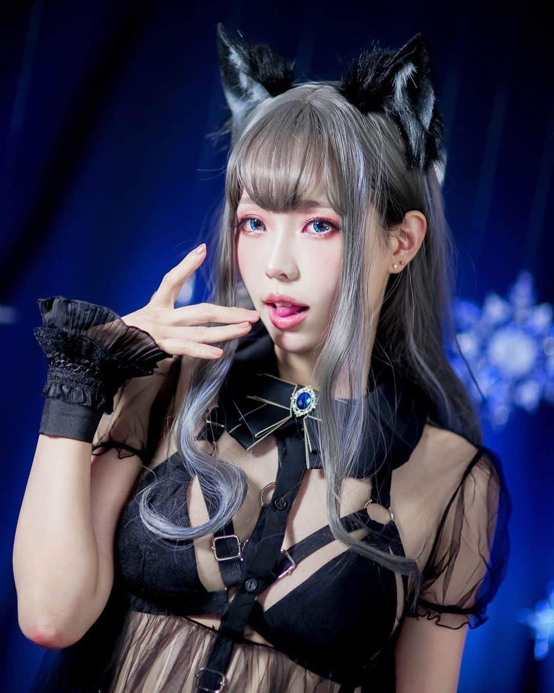 Elyさんのインスタグラム写真 - (ElyInstagram)「C97新作のサンプルです！ オオカミのヨルちゃん🐺 My new work!Will be selling at ...