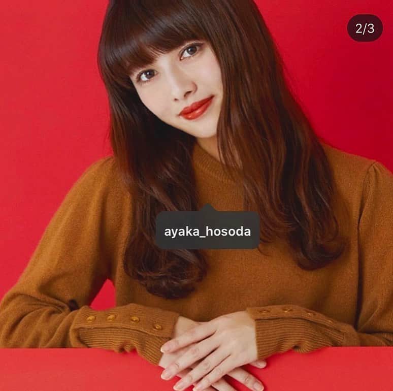 細田彩花さんのインスタグラム写真 - (細田彩花Instagram)「. ルミネ立川店の広告をやらせていただきました🥳 . . LUMINE the bargain 🎍 ️ 私はshiro ...