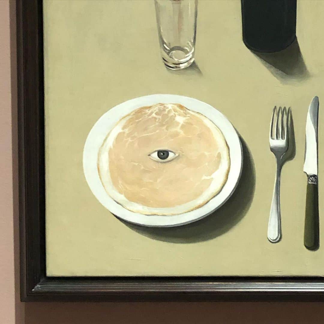 岡田育さんのインスタグラム写真 - (岡田育Instagram)「2019/10 Hello. Again. Paintings. #moma ...