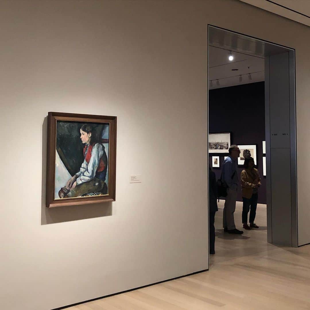 岡田育さんのインスタグラム写真 - (岡田育Instagram)「2019/10 Hello. Again. Paintings. #moma ...