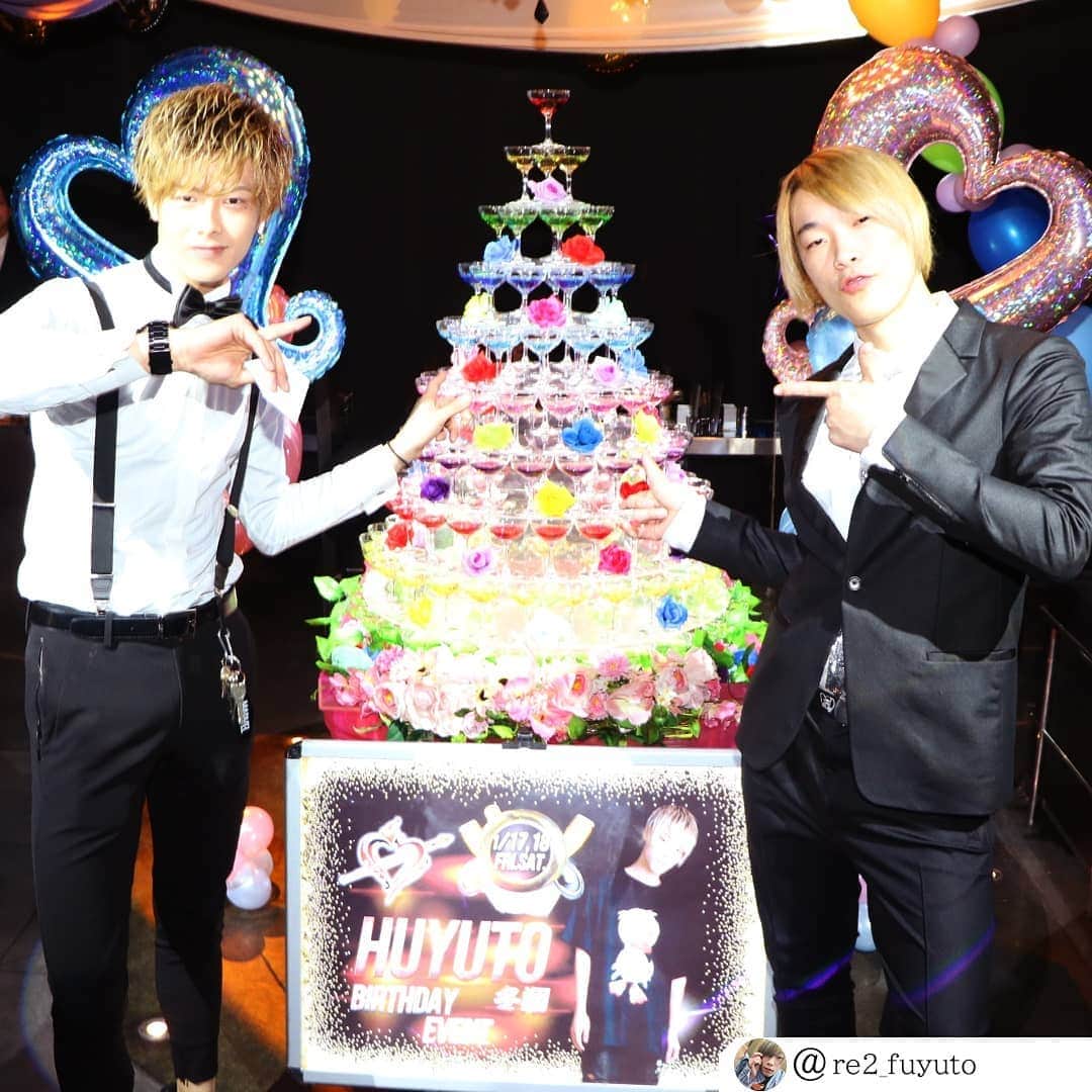 ホス キンさんのインスタグラム写真 - (ホス キンInstagram)「. 🍾ホストクラブのイベントシーン🍾 今回は『REBELLION2部 ...