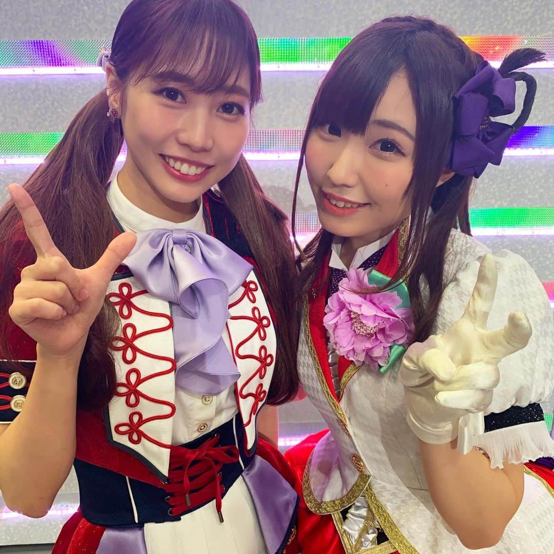 楠田亜衣奈さんのインスタグラム写真 楠田亜衣奈instagram 「全員とは写真撮れなかったけど、同じ紫で、名前も同じ！aqoursの鞠
