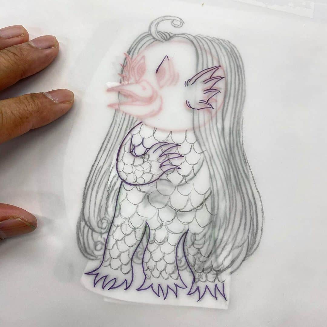 村上隆さんのインスタグラム写真 - (村上隆Instagram)「On Japanese social media, a yokai monster called Amabie is ...