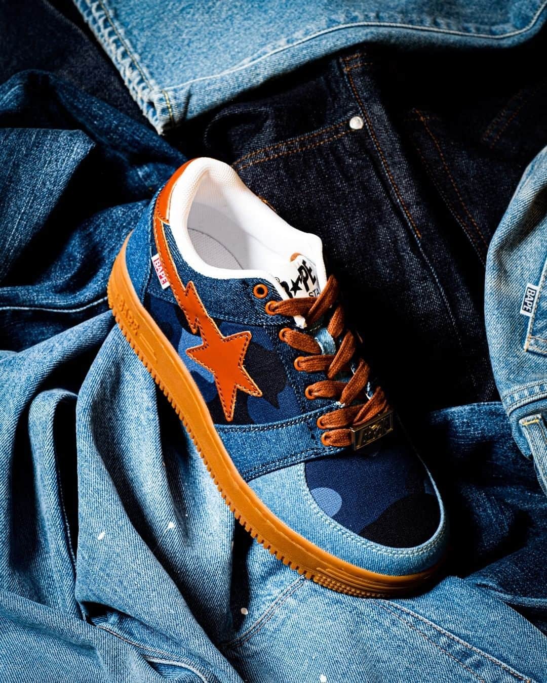 ア ベイシング エイプさんのインスタグラム写真 - (ア ベイシング エイプInstagram)「The Patchwork Denim ...