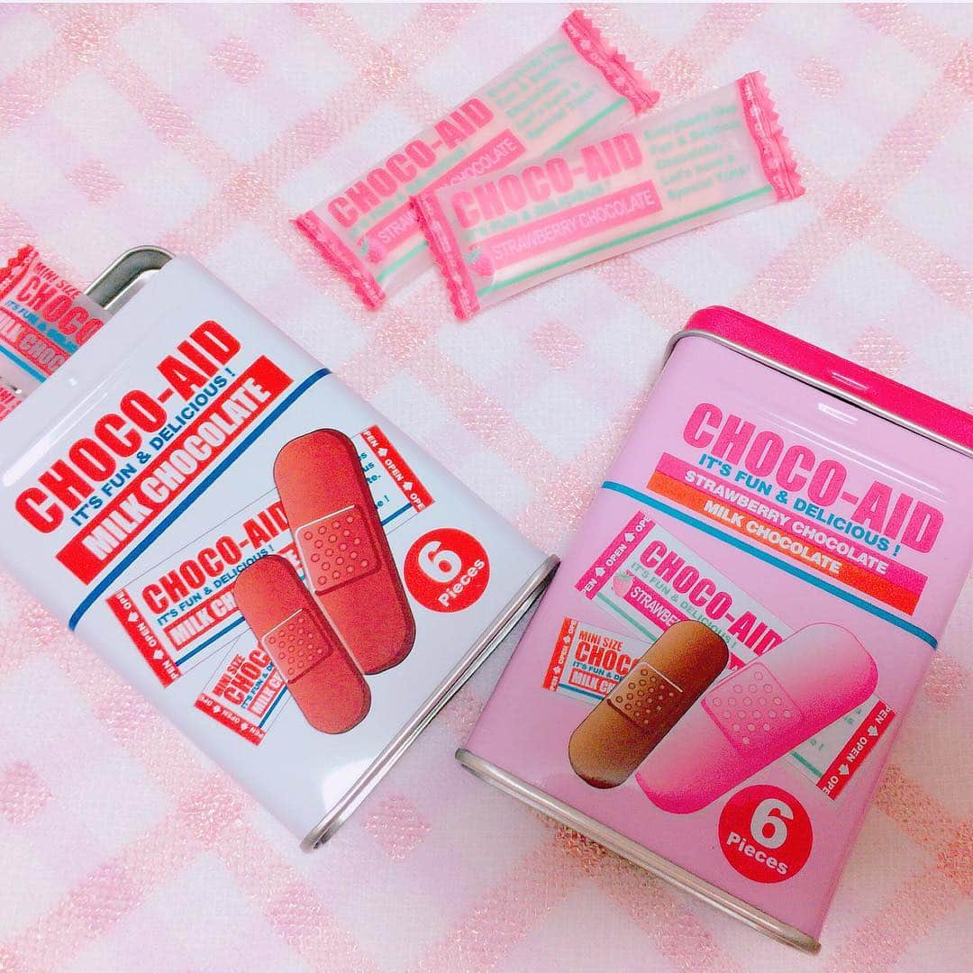 江籠裕奈さんのインスタグラム写真 - (江籠裕奈Instagram)「♡ . . CHOCO-AID♡ . PLAZAでゲットしました♪ ...