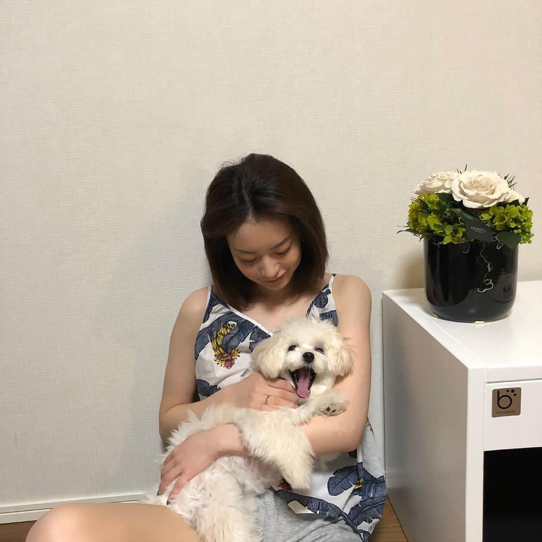 Nagomi（なごみ）さんのインスタグラム写真 - (Nagomi（なごみ）Instagram)「もう家ではノースリーブが着れる季節になってきた🌴」5月9日 21時27分 - __nagomi32__