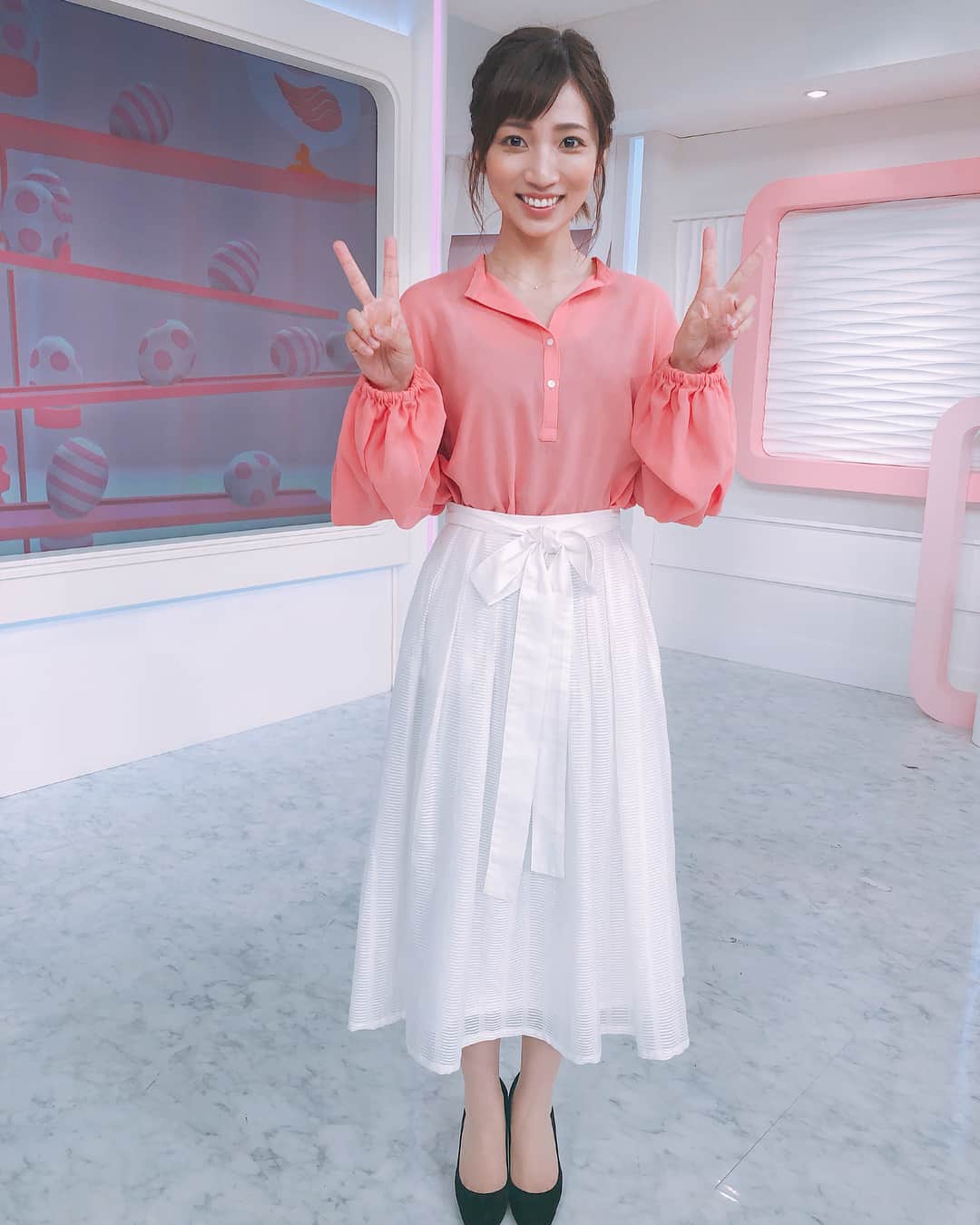 内田敦子さんのインスタグラム写真 - (内田敦子Instagram)「. Oha!4衣装🧚‍♀️ . #bymity #oha4 #衣装」6月6日 6時37分 - atsuko_uchida1205