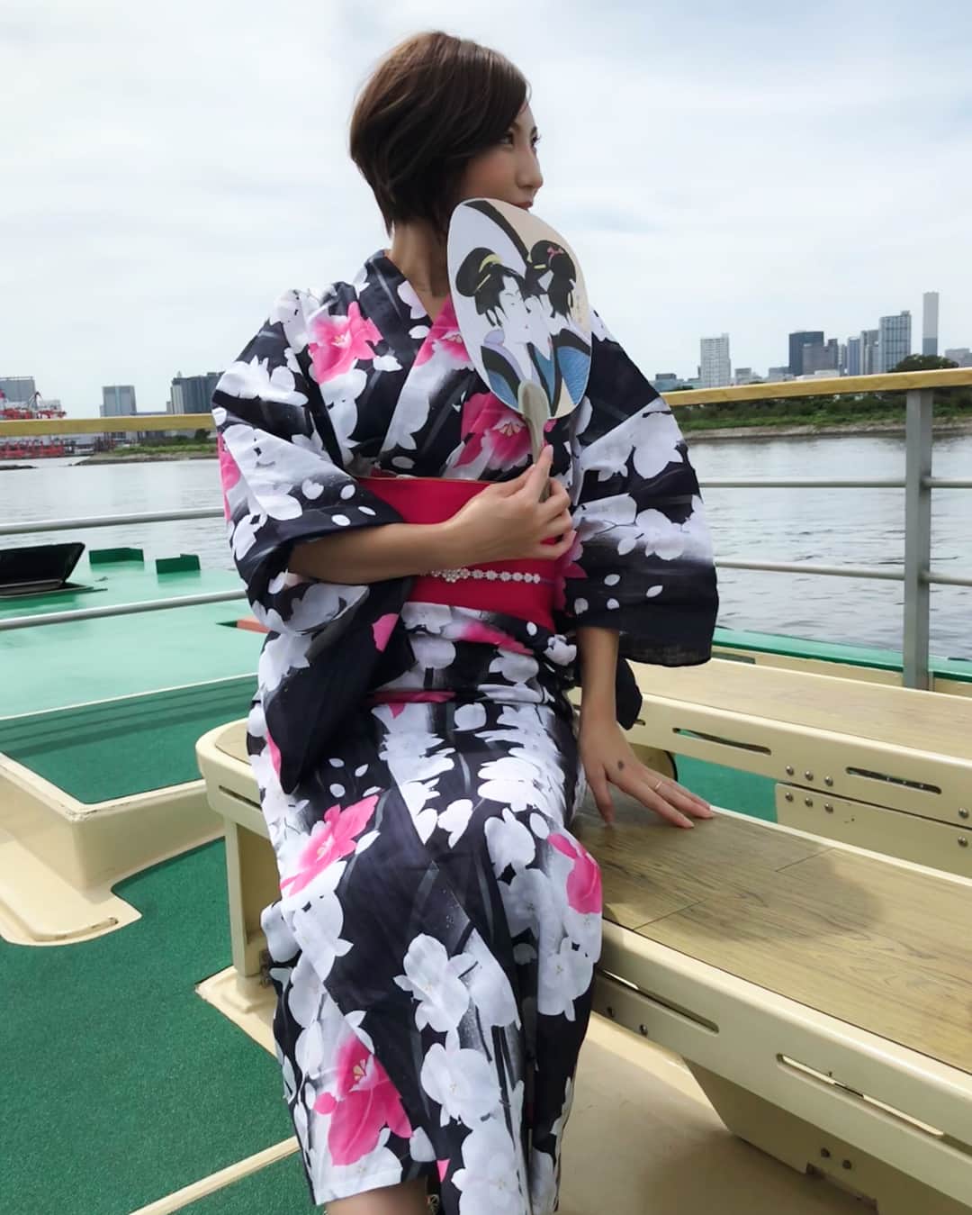 夏希みなみさんのインスタグラム写真 - (夏希みなみInstagram)「はんなり〜」8月20日 23時25分 - 373_natsuki