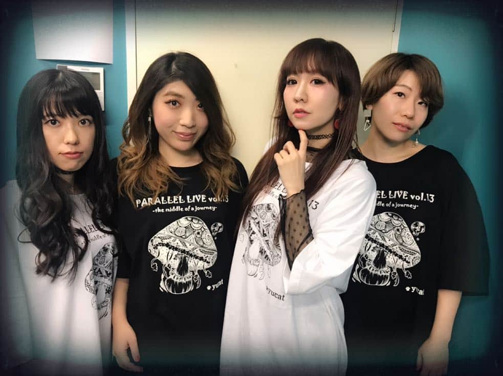 yucat（加藤有加利）さんのインスタグラム写真 - (yucat（加藤有加利）Instagram)「PARALLEL LIVE vol.13-旅ノ途中- @大阪STARBOX 2018.11 ...