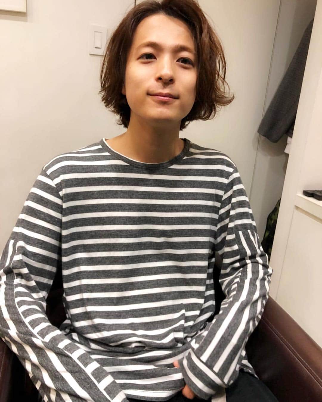 和田颯さんのインスタグラム写真 - (和田颯Instagram)「パーマしました〜 #ABBEY2」3月23日 21時07分 - da_ice ...
