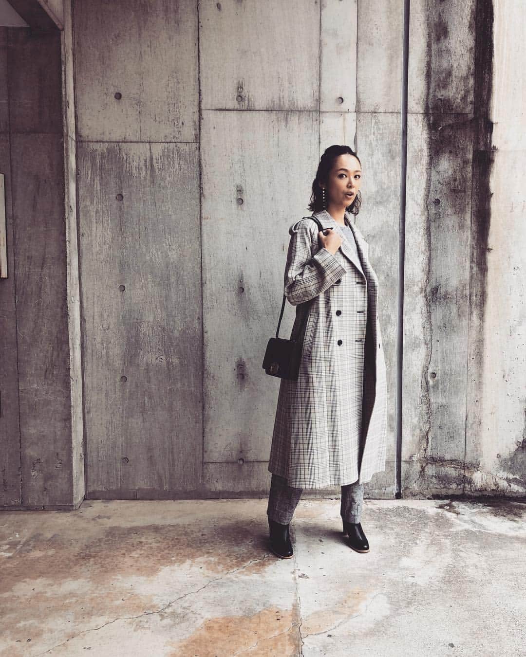 白石みきさんのインスタグラム写真 - (白石みきInstagram)「Miki's wardrobe （笑） 今日はやっと春らしい暖かさかな🌸 ...