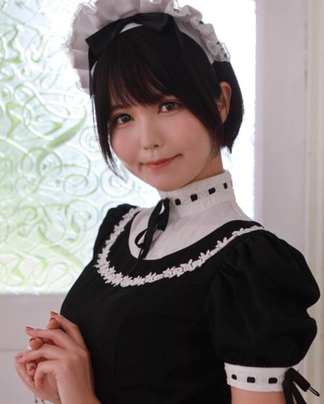 九条ねぎ あぴるさんのインスタグラム写真 - (九条ねぎ あぴるInstagram)「#maid #メイド服 #cosplay」5月5日 22 ...