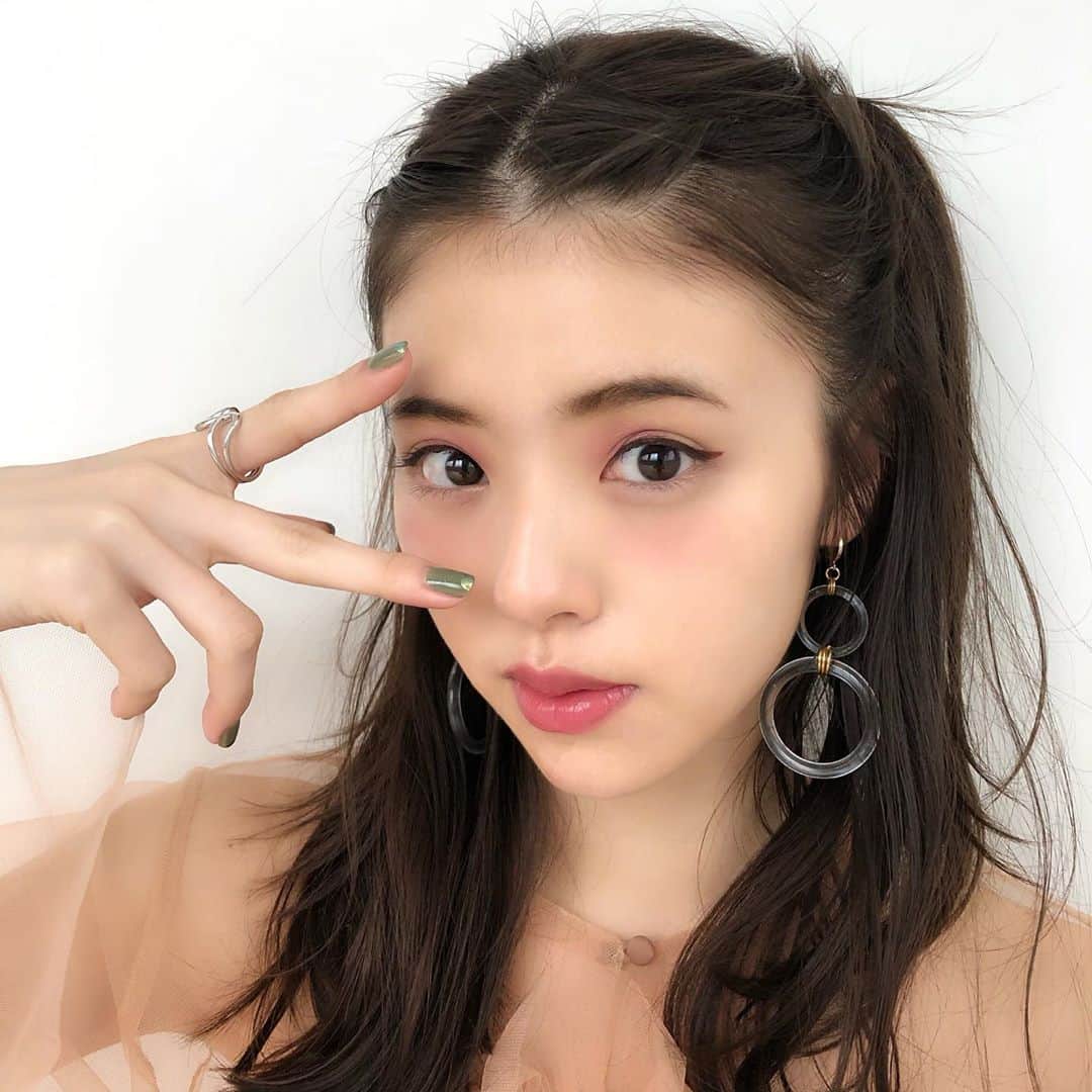 Non Noさんのインスタグラム写真 Non Noinstagram 「発売中のノンノ6月号では、人気ヘアandメイク河嶋希さんに時短メイク