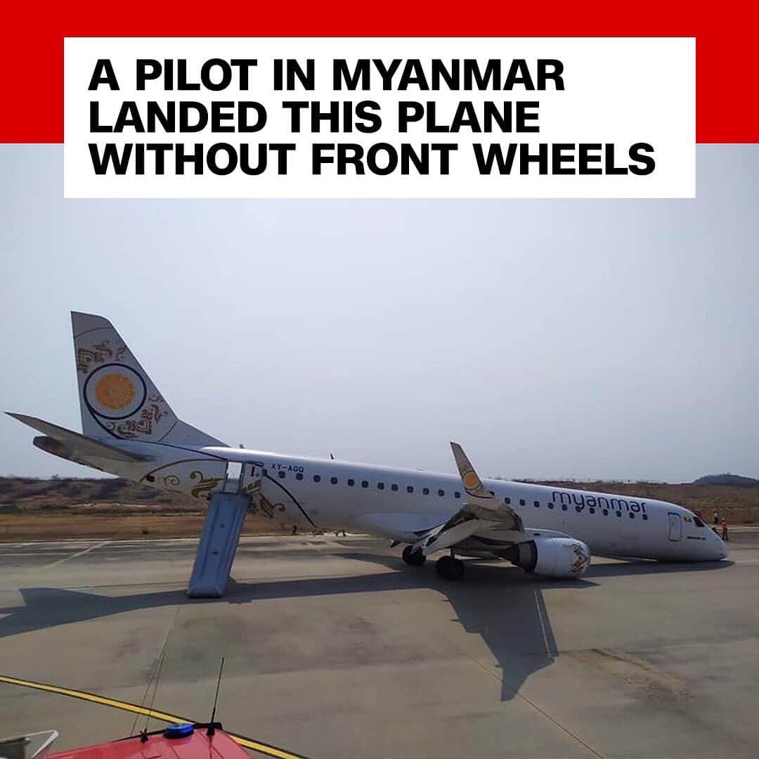 Cnnさんのインスタグラム写真 Cnninstagram 「a Pilot In Myanmar Is Being Hailed A