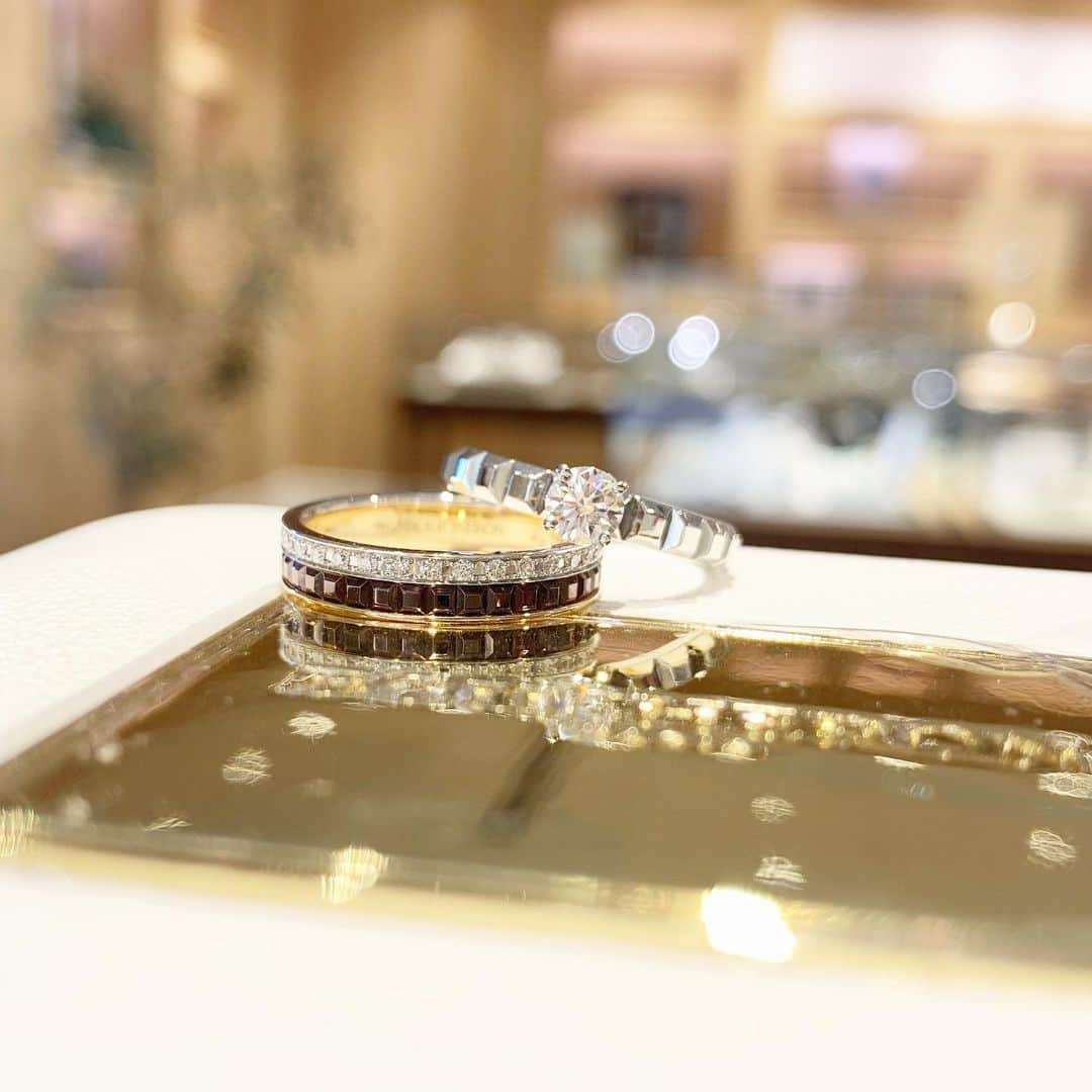 Bijouxthreecさんのインスタグラム写真 Bijouxthreecinstagram 「おふたりだけの特別なブライダルリング