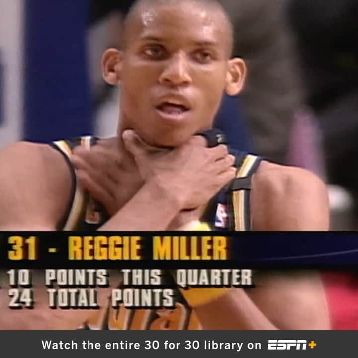 espnさんのインスタグラム動画 - (espnInstagram)「25 years ago, Reggie Miller let Spike Lee know that the ...