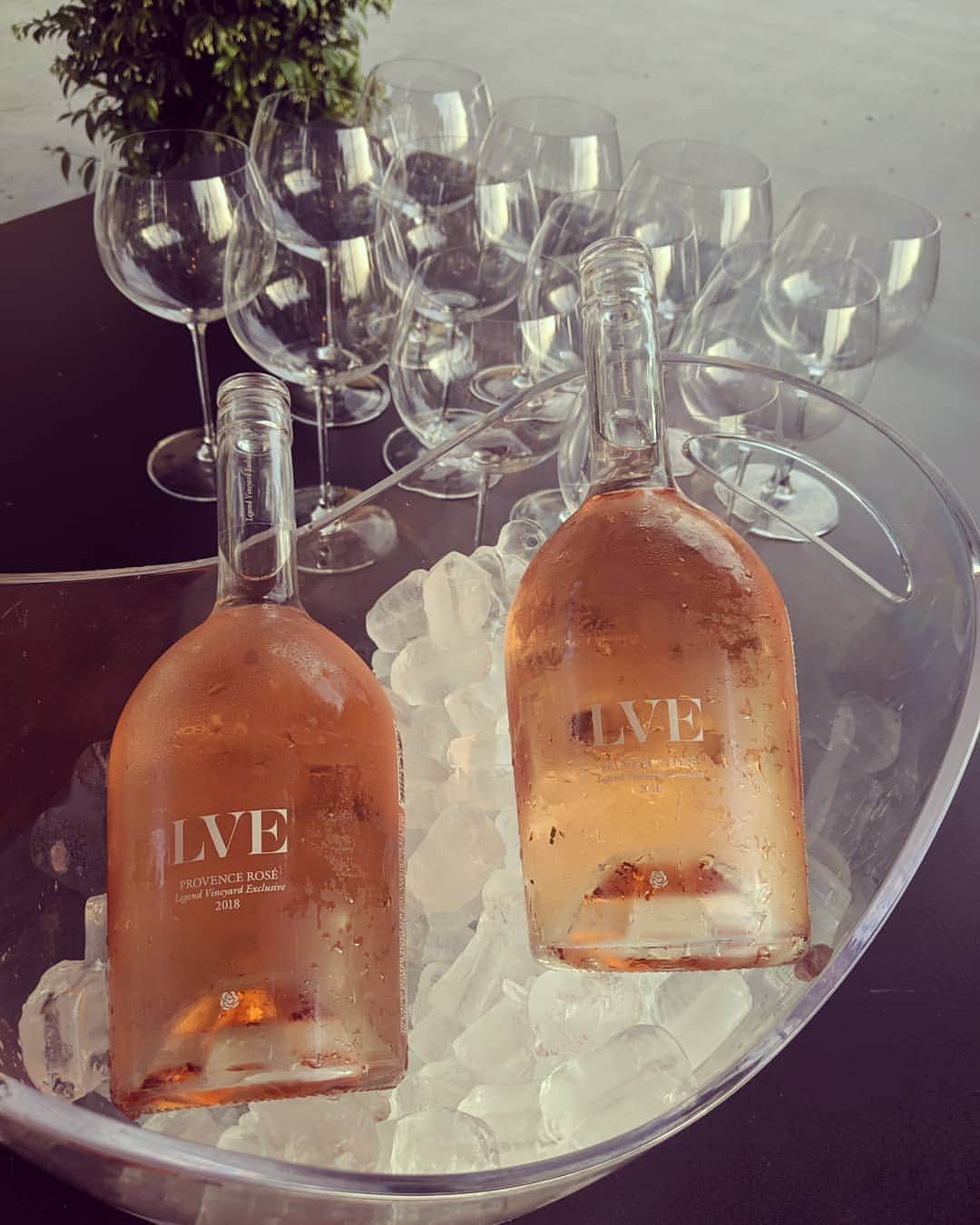 ジョン・レジェンドさんのインスタグラム写真 - (ジョン・レジェンドInstagram)「The @lve_wines rosé met us ...
