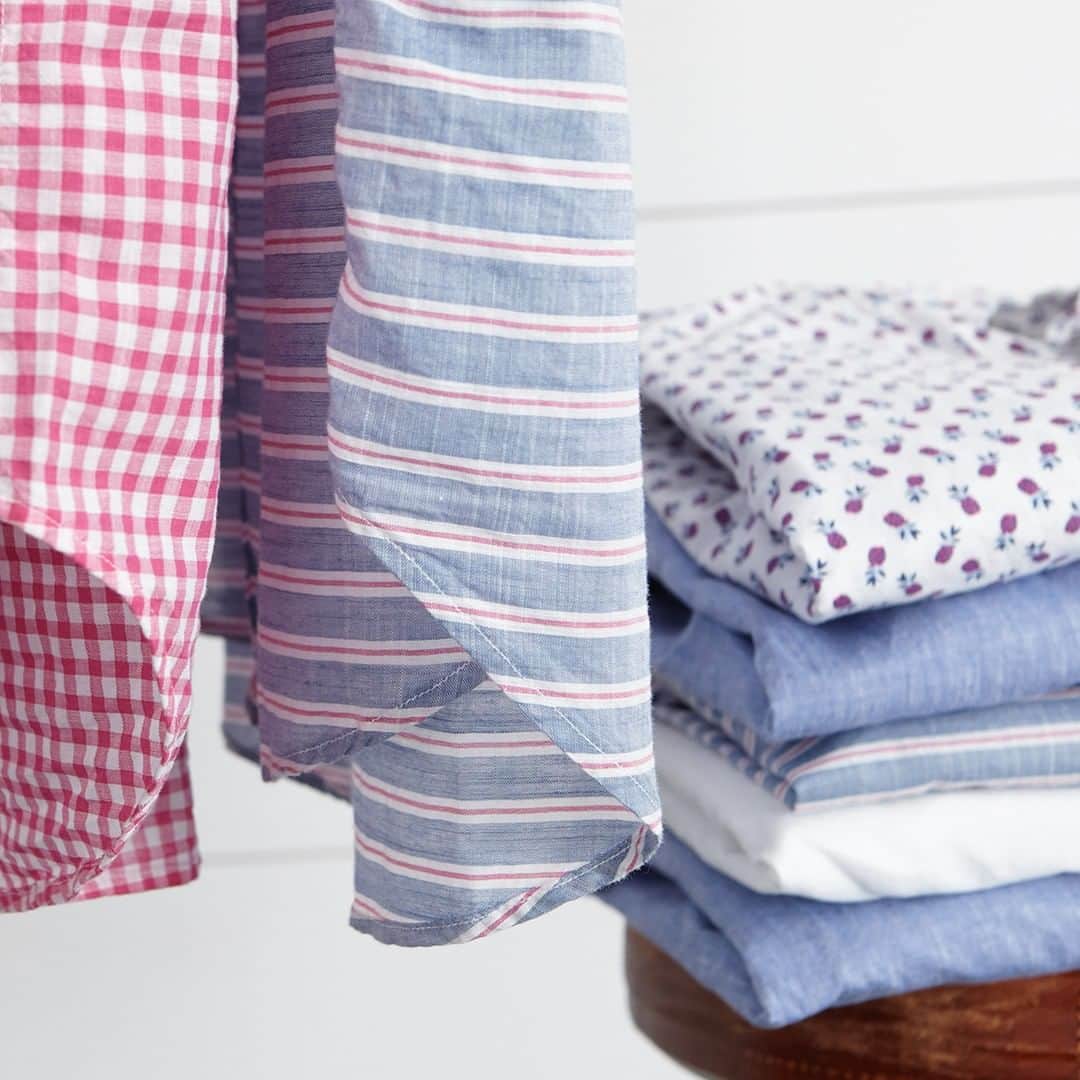 フランク&アイリーンさんのインスタグラム写真 - (フランク&アイリーンInstagram)「NEW ARRIVALS ALERT! Italian Chambrays have just ...