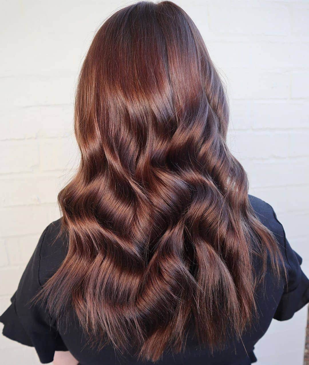 ghd hairさんのインスタグラム写真 - (ghd hairInstagram)「Super silky mocha waves 😍 ...