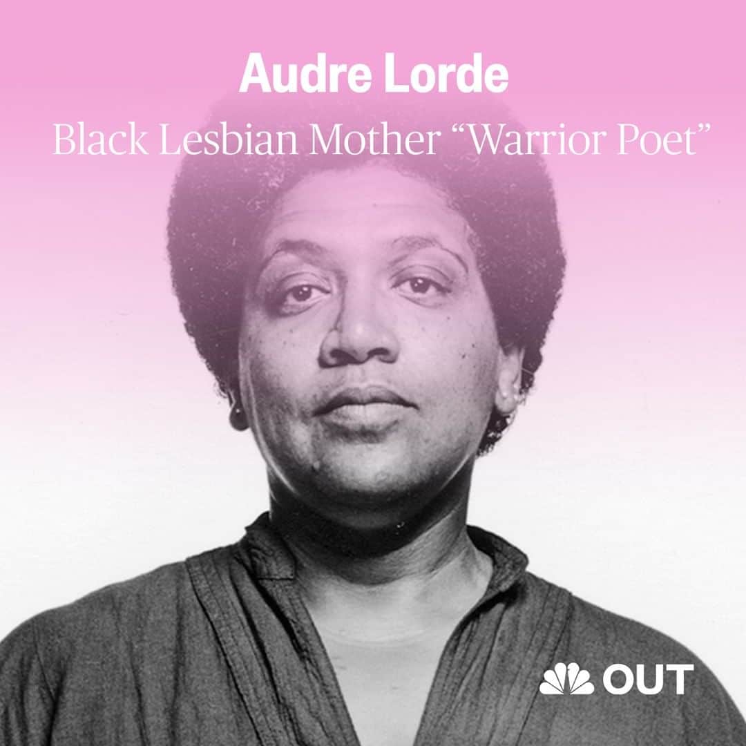 NBC Newsさんのインスタグラム写真 - (NBC NewsInstagram)「Activist-author Audre Lorde ...