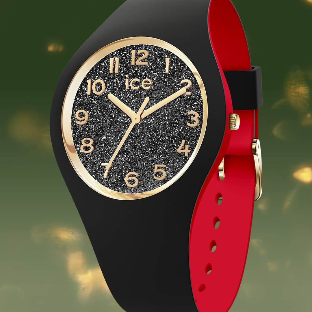 アイスウォッチさんのインスタグラム写真 - (アイスウォッチInstagram)「A black glittery dial that combines fun with sensuality ...