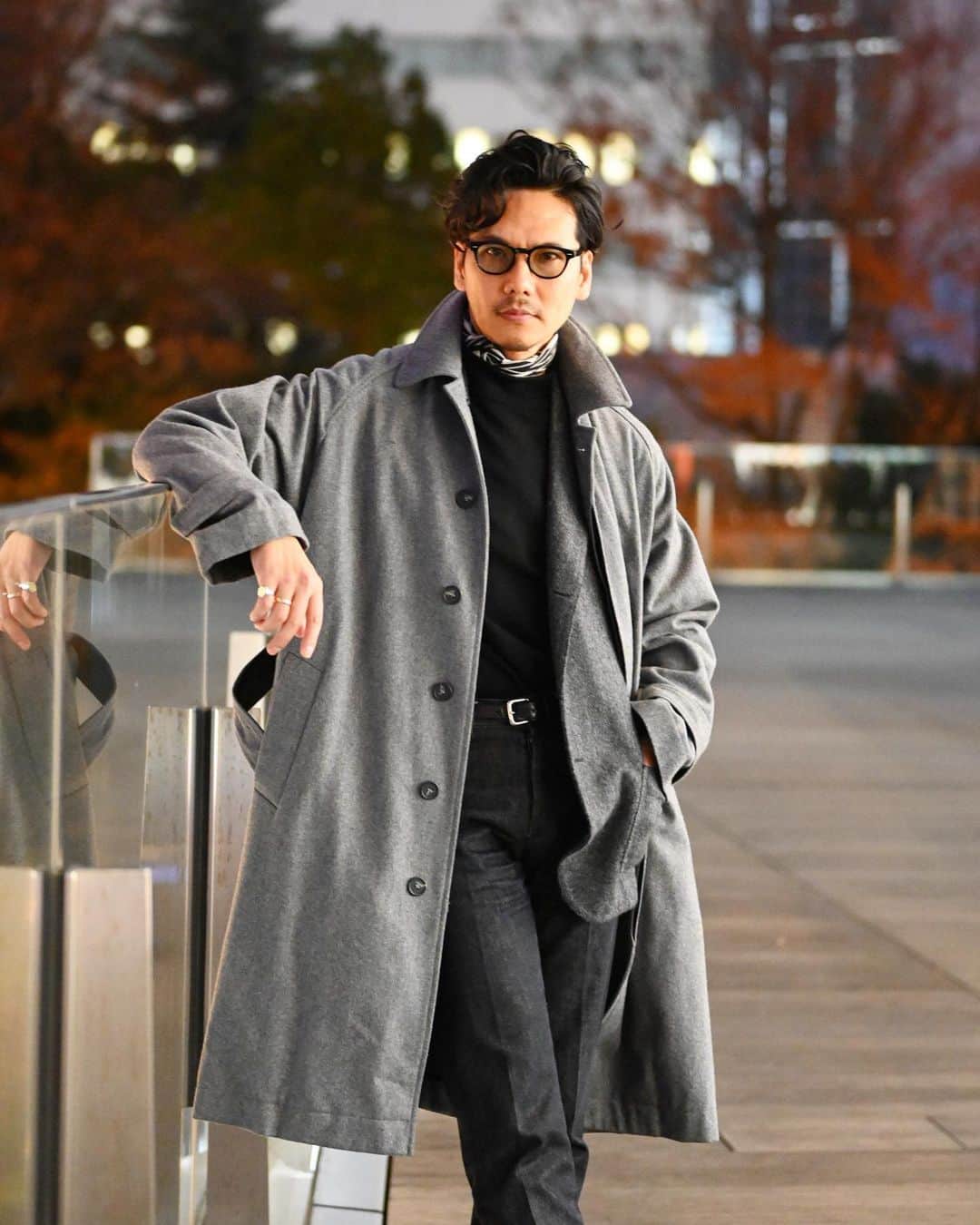 Shuhei Nishiguchiさんのインスタグラム写真 - (Shuhei NishiguchiInstagram)「"Layering Winter Cold Colors"⬅︎⬅︎⬅ ...