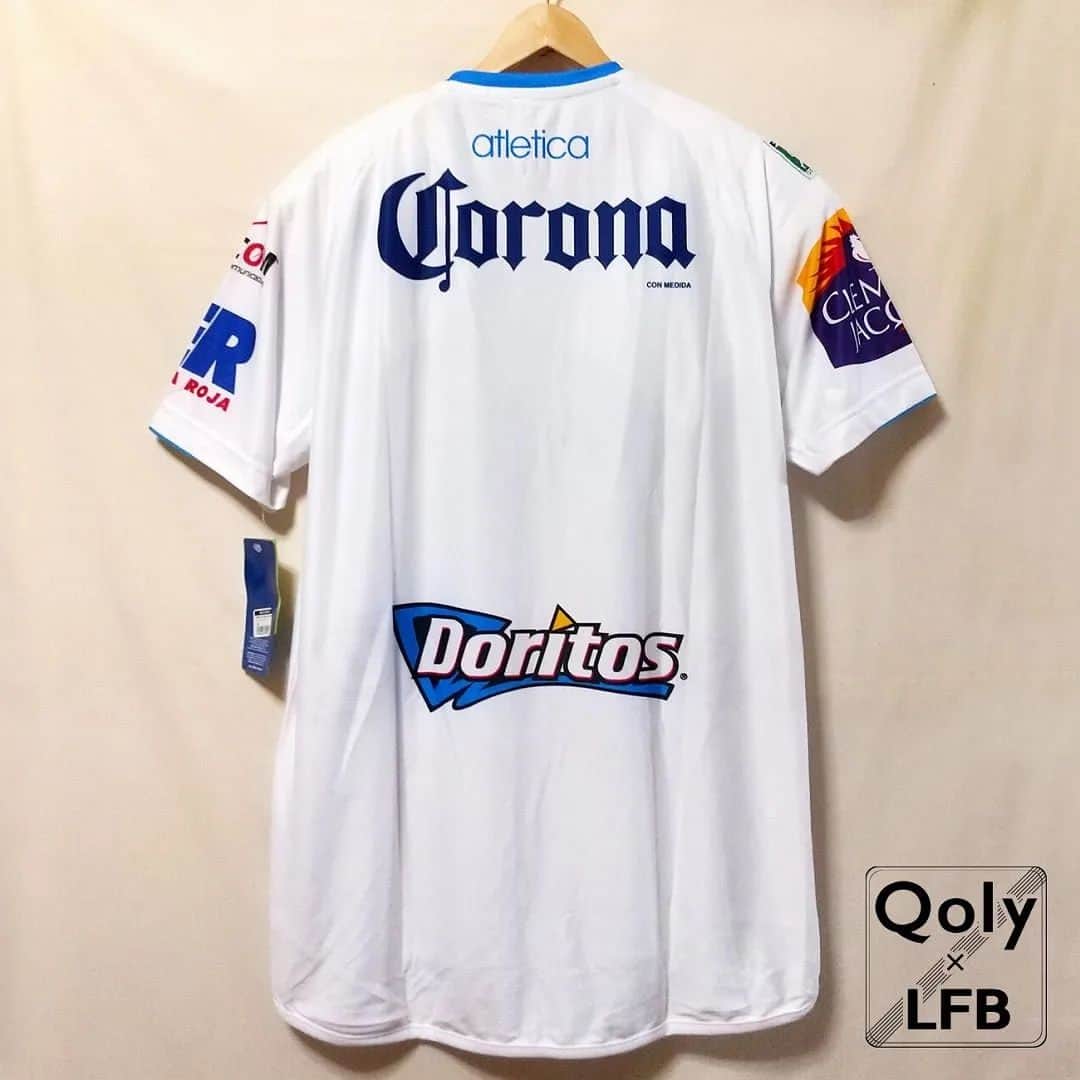サッカーニュース：Qoly（コリー）さんのインスタグラム写真 - (サッカーニュース：Qoly（コリー）Instagram)「プエブラ 2007-08 Atletica ホーム半袖 ...