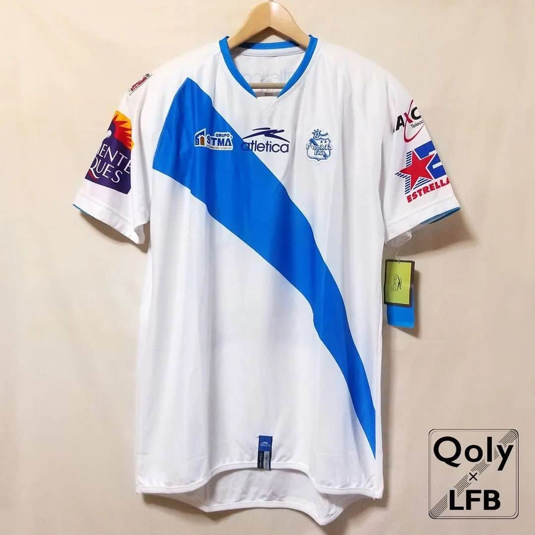 サッカーニュース：Qoly（コリー）さんのインスタグラム写真 - (サッカーニュース：Qoly（コリー）Instagram)「プエブラ 2007-08 Atletica ホーム半袖 ...