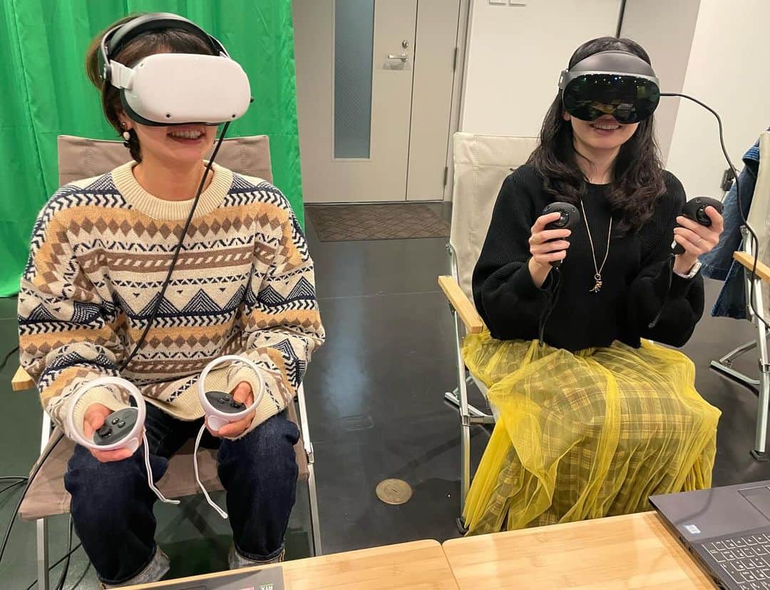 池田彩さんのインスタグラム写真 - (池田彩Instagram)「一足お先に！ #吉田仁美 さんと、「プリキュアバーチャルワールド」VR体験へ行ってきました ️ 目の前にプリキュアが〜っ😍 ...