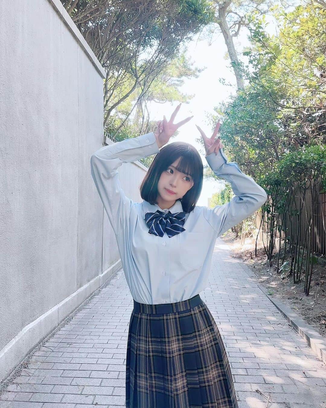 MINAMIさんのインスタグラム写真 - (MINAMIInstagram)「. ウィッグで撮影初めてでした🤲🏻 オフショです jkぽいよね ...