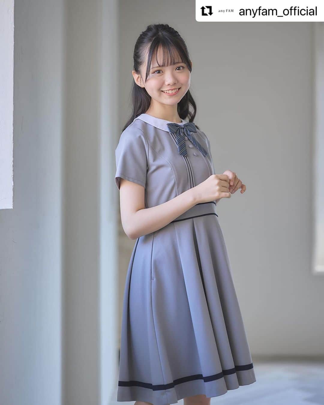 小松崎ふたばさんのインスタグラム写真 - (小松崎ふたばInstagram)「🌱🎀 素敵なお洋服がたくさんです #Repost @anyfam_official with @use ...