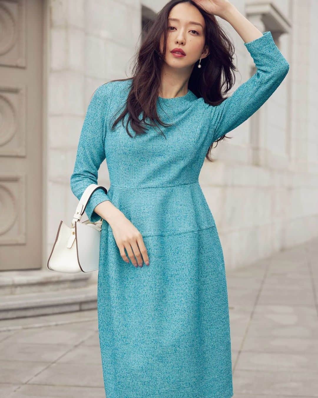 松島花さんのインスタグラム写真 - (松島花Instagram)「: @anayi_official エターナルライン 2024が 公開になりました👗 今季も様々なシーンで活躍するアイテムが ...