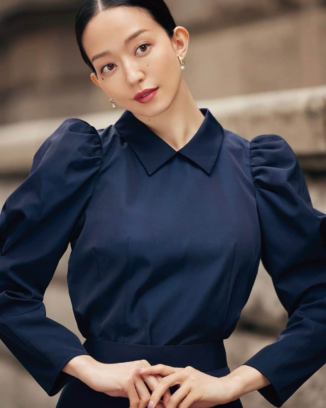 松島花さんのインスタグラム写真 - (松島花Instagram)「: @anayi_official エターナルライン 2024が 公開になりました👗 今季も様々なシーンで活躍するアイテムが ...