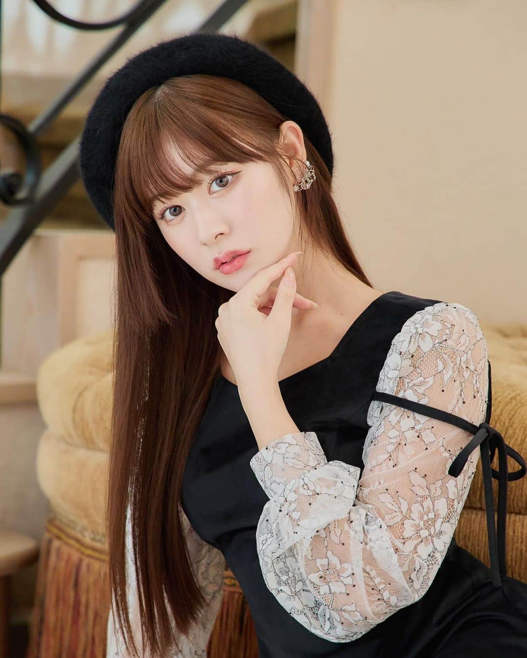 加藤美南さんのインスタグラム写真 - (加藤美南Instagram)「今回Michell Macaronさんの今季A/Wコレクションのモデルさせて頂きました👩🏼💗 私自身も身長が152センチで ...