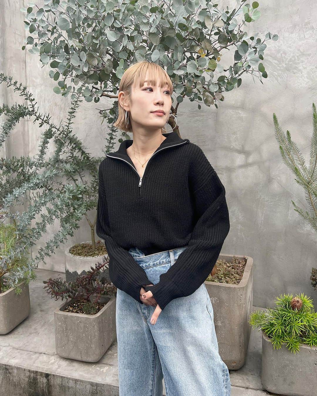 Ungrid staff snapさんのインスタグラム写真 - (Ungrid staff snapInstagram)「@anna_yoshimoto_ 164cm @suzuka ...