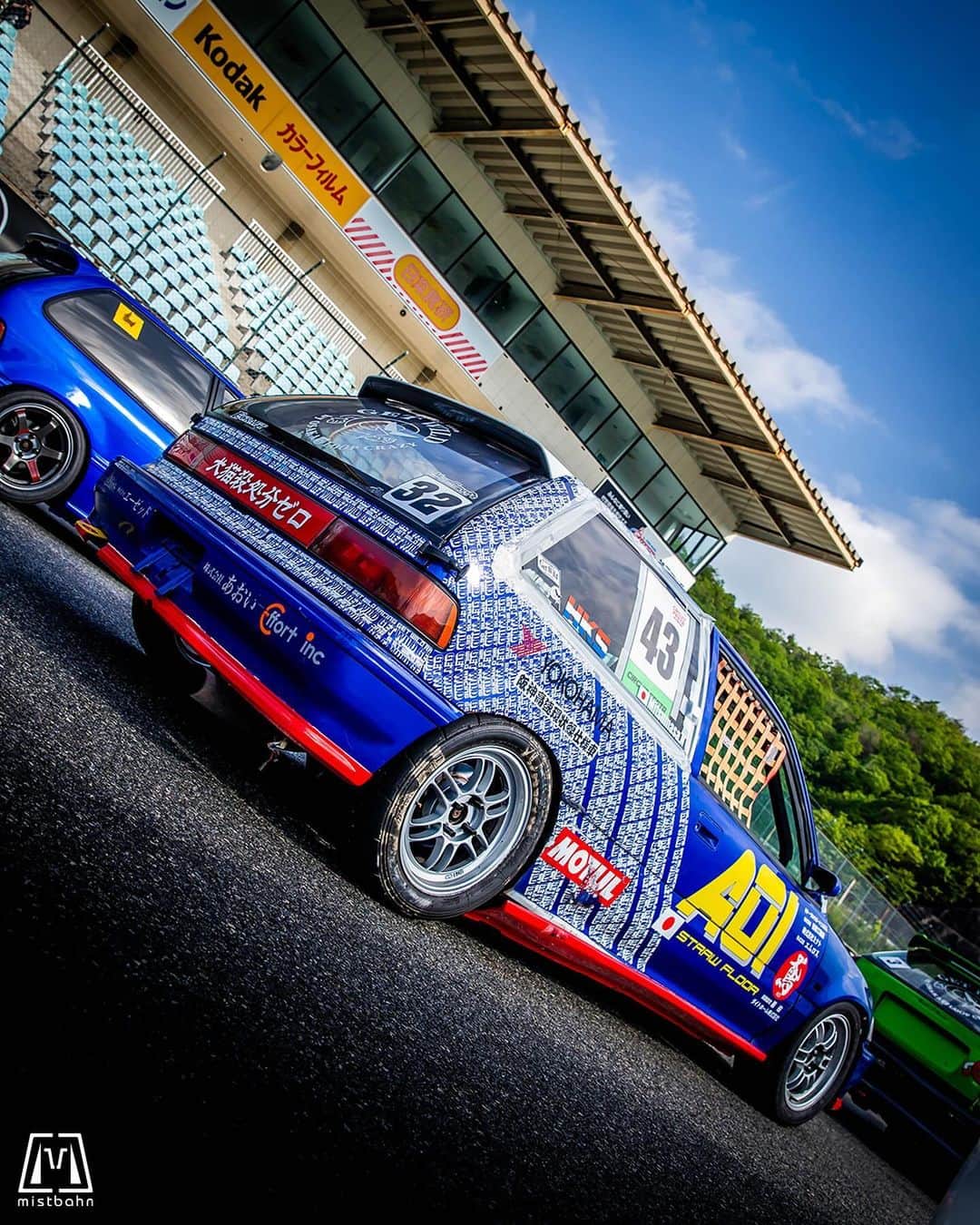 mistbahnさんのインスタグラム写真 - (mistbahnInstagram)「_ GET WILD RACING Honda EF9 ...