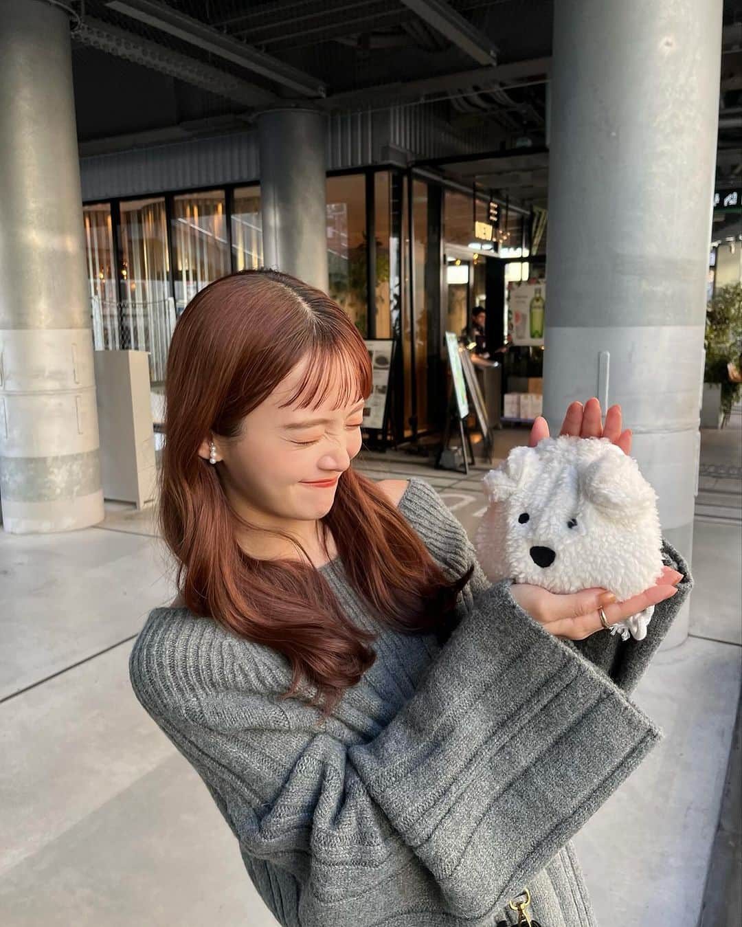 田久保夏鈴さんのインスタグラム写真 - (田久保夏鈴Instagram)「袖たぽたぽ♡ olu.とえみ姉コラボのワンピ、発売日当日にえみ姉に ...