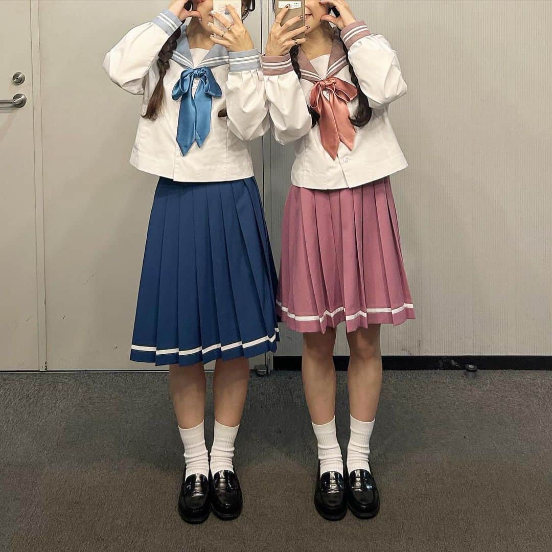 あみさんのインスタグラム写真 - (あみInstagram)「︴𝑔𝑎𝑘𝑢𝑠𝑒𝑖 𝑟𝑢𝑛𝑤𝑎𝑦 , 𝑖𝑛 𝑜𝑠𝑎𝑘𝑎 学生ランウェイありがとうございました( ᵕ ᵕ̩̩ )♡ 自分たちのブランド ...