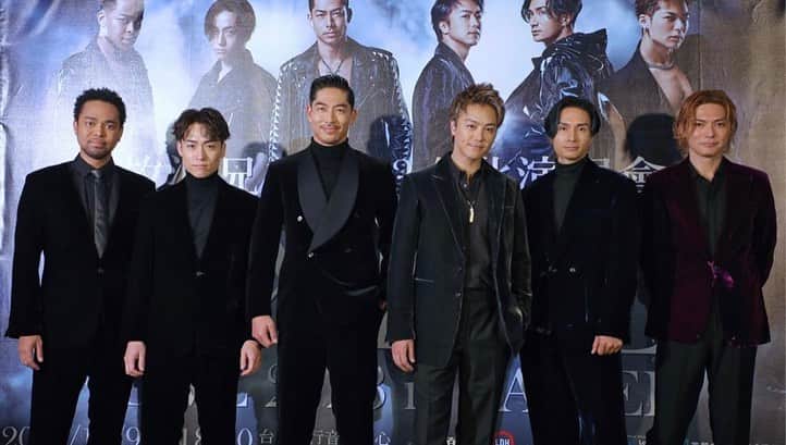 AKIRAさんのインスタグラム写真 - (AKIRAInstagram)「EXILE LIVE 2023 in TAIPEI レポート2️⃣ 12/8 記者会見。 この日はタカヒロの誕生日🎂 ...