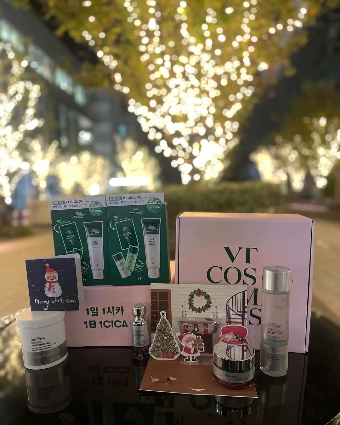 松原伊予菜さんのインスタグラム写真 - (松原伊予菜Instagram)「' @vtcosmetics_japan @vtcosmetics_spot さんから、クリスマスプレゼントが届きまし ...