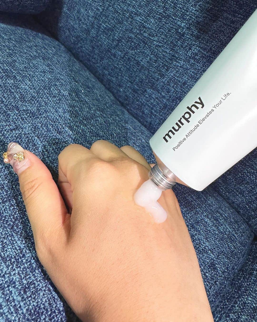 七瀬さくらさんのインスタグラム写真 - (七瀬さくらInstagram)「PR🩶murphy オールインワンジェル を使ってみた。 ミトコンドリア発想で自分史上最高の第一印象を目指すメンズ ...