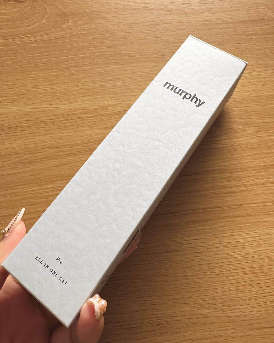 七瀬さくらさんのインスタグラム写真 - (七瀬さくらInstagram)「PR🩶murphy オールインワンジェル を使ってみた。 ミトコンドリア発想で自分史上最高の第一印象を目指すメンズ ...