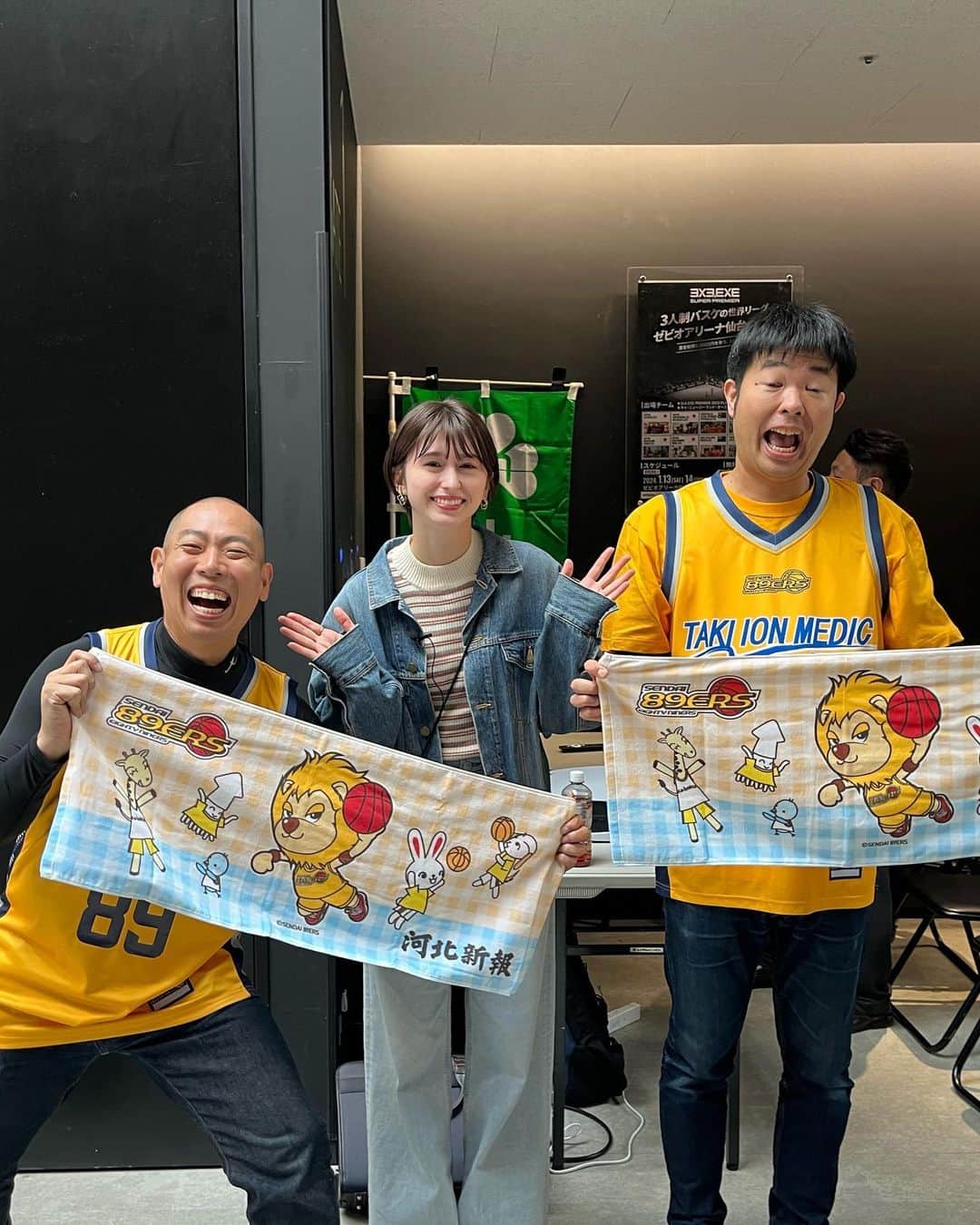 クリスティーナ菜波さんのインスタグラム写真 - (クリスティーナ菜波Instagram)「12/10 仙台89ERS vs シーホース三河📍ゼビオアリーナ仙台 Bフェスが開催中ということで ...