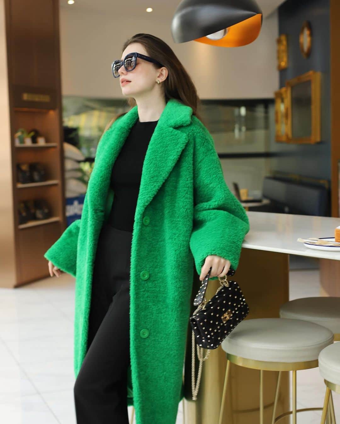 アナスタシア・セボスカァヤさんのインスタグラム写真 - (アナスタシア・セボスカァヤInstagram)「evergreen!💚」12月21日 ...