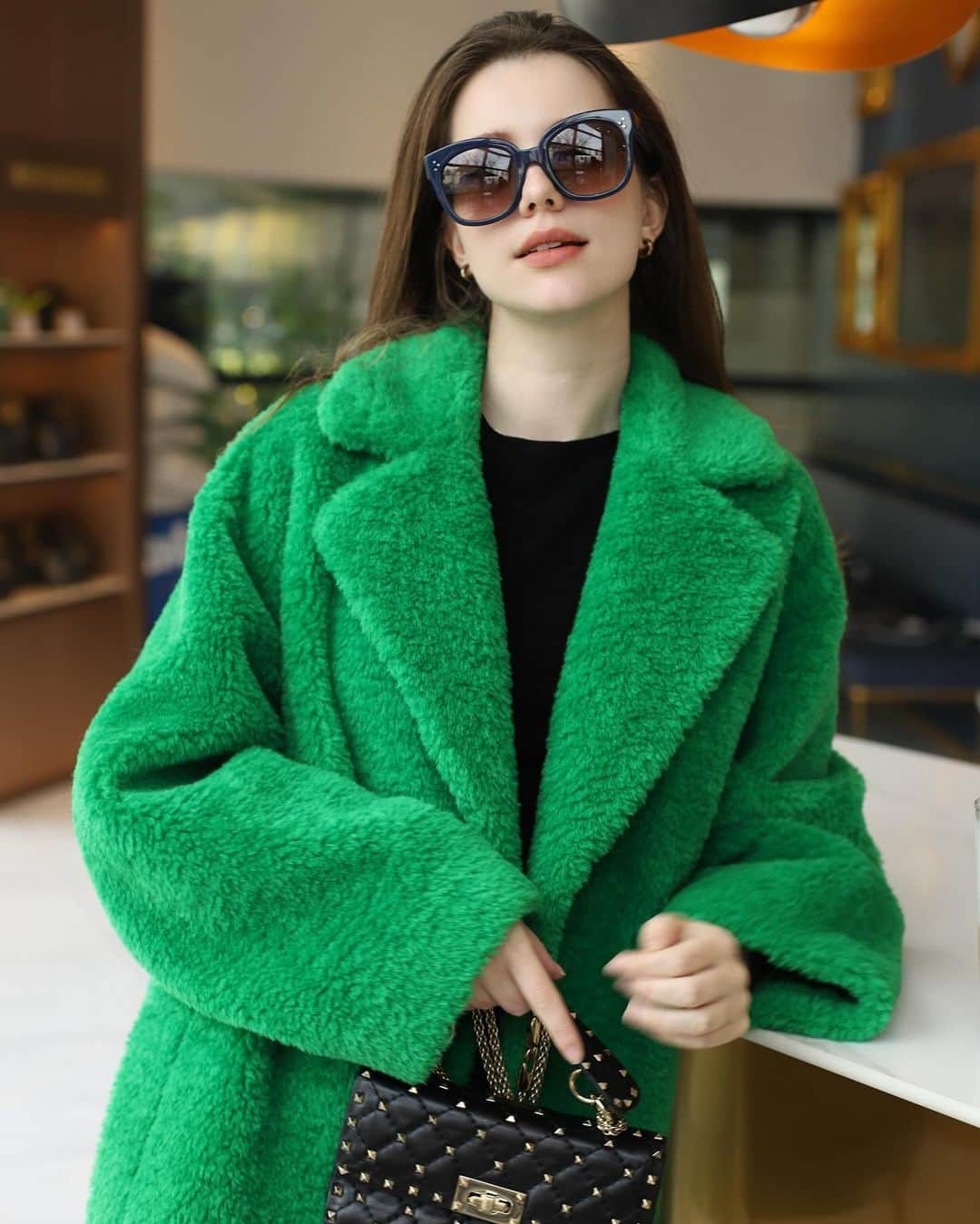 アナスタシア・セボスカァヤさんのインスタグラム写真 - (アナスタシア・セボスカァヤInstagram)「evergreen!💚」12月21日 ...