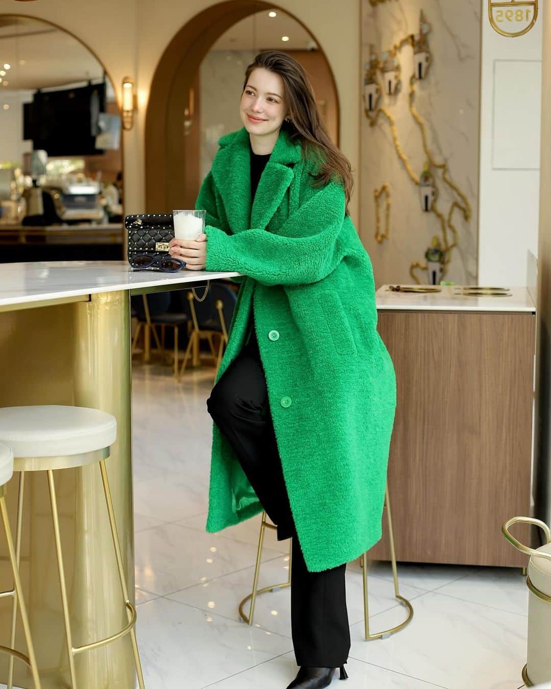 アナスタシア・セボスカァヤさんのインスタグラム写真 - (アナスタシア・セボスカァヤInstagram)「evergreen!💚」12月21日 ...