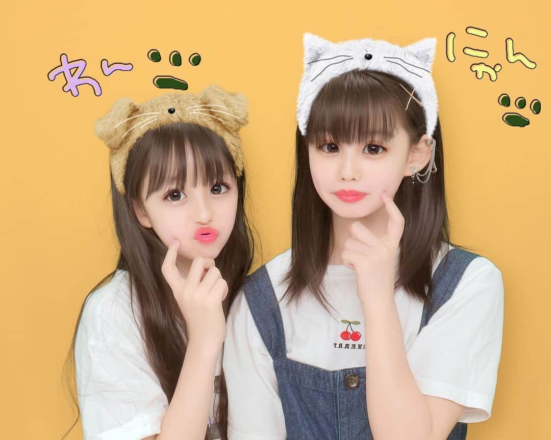 中田華月さんのインスタグラム写真 - (中田華月Instagram)「#プリント倶楽部 #アオハル #mixme #目がデカすぎて怖い #笑 ...