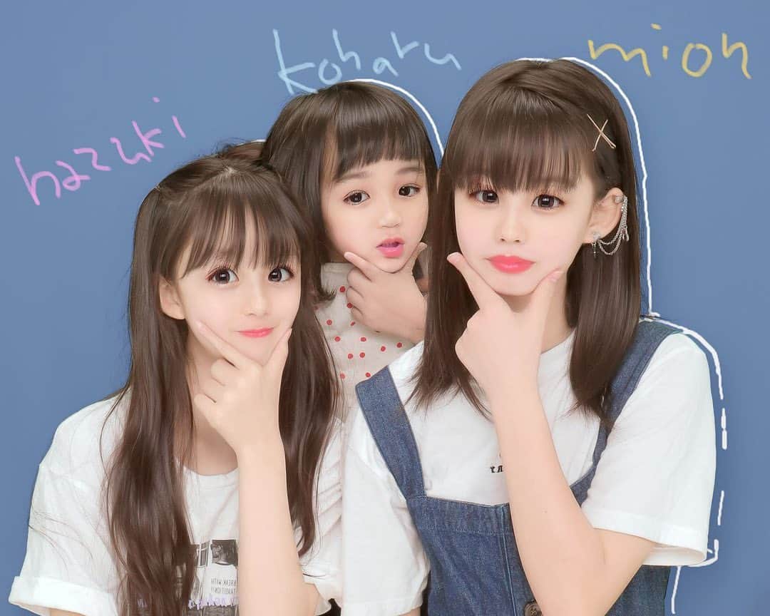 中田華月さんのインスタグラム写真 - (中田華月Instagram)「#プリント倶楽部 #アオハル #mixme #目がデカすぎて怖い #笑 ...